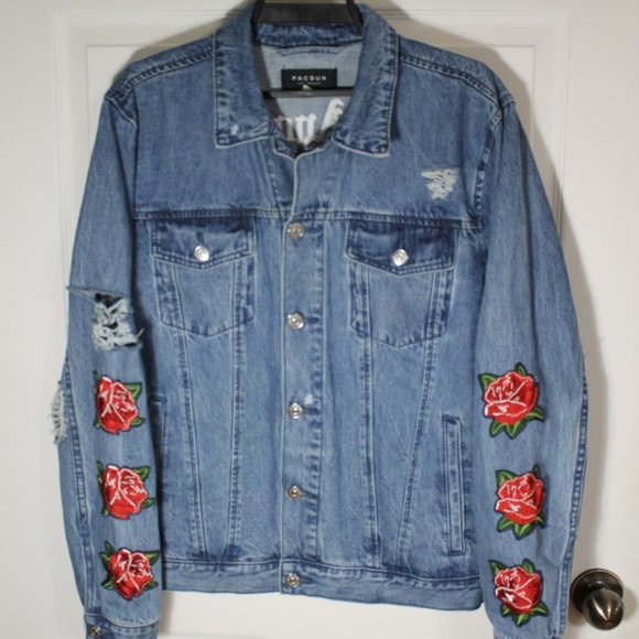 PacSun | Jackets & Coats | Pacsun Los Angeles Denim Jacket | Poshmark